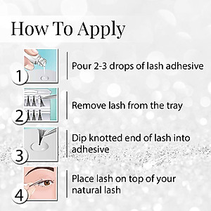 Ardell LashTite Lash Adhesive Dark for Individual Lashes, 0.125 oz