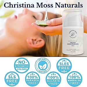 Anise Facial Moisturizer Cream from Plant Extracts & Oils That Truly Moisturizes, Can Help Soften & Sooth, Lightweight, Not Greasy, For ALL Skin Types