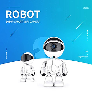 KuWFi Cloud Home Security IP Camera Robot Intelligent Auto Tracking Camera Wireless WiFi Baby Video Monitor Surveillance Camera 1080P
