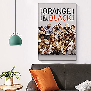 Classic TV Series Posters Orange is The New Black Wall Art (2) Paintings Room Decoration Aesthetic Gifts08x12inch(20x30cm)