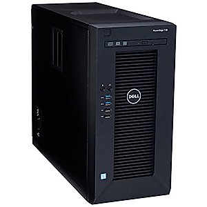 2017 Newest Dell PowerEdge T30 Tower Server System| Intel Xeon E3-1225 v5 3.3GHz Quad Core| 8GB RAM | 1TB HDD| DVD RW | No Operating System | Black