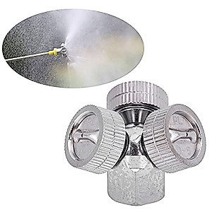 Mothinessto Spray Head 3x4x4cm Irrigation Fitting Garden Nozzle Spray Nozzle for Agricultural Irrigation