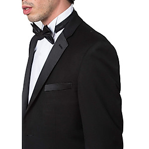 Adam Baker Men's BL501 Classic Fit Tuxedo Suit - Black - 38R