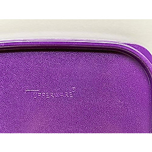 Tupperware Modular Mates Square Replacement Lids Seal Lid 1623 Dewberry 7" x 7"