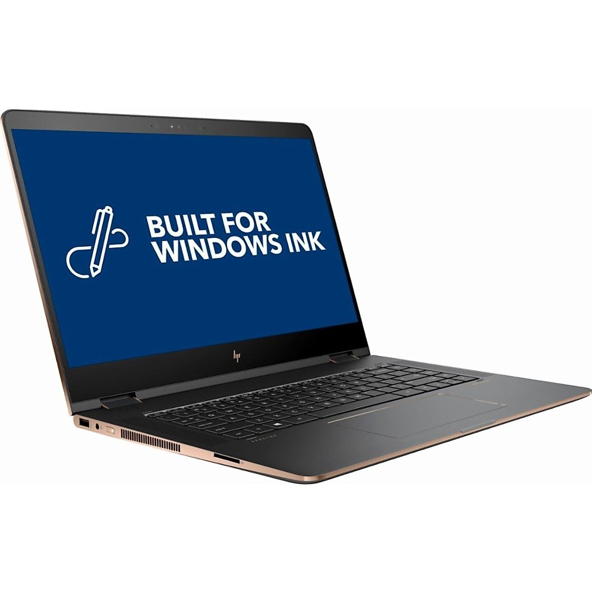 HP Older Spectre x360 2-in-1 15.6" 4K UHD Touch, Intel i7 8th Gen CPU 16GB RAM, 512GB SSD Dark Ash Silver - 3 Years McAfee Interet Security NO NUM-PAD, NO Fingerprint Reader