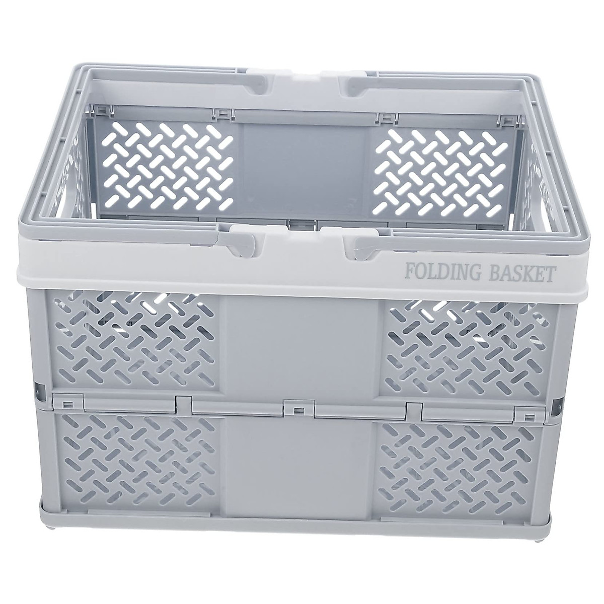 YARNOW 3pcs Picnic Basket Grocery Crate Folding Storage Crate Laundry Basket Camping Basket Collapsible Market Basket Fruit Containers Folding Storage Basket Miscellaneous Pp Toy