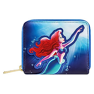 Loungefly Disney Wallet: The Little Mermaid - Ariel Scene Wallet, Amazon Exclusive
