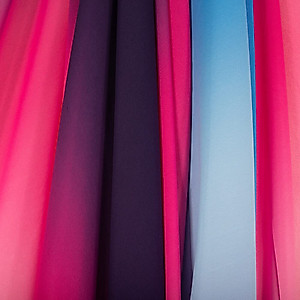 Chiffon Ombre Printed Fabric 100% Polyester 58/60" Wide (Navy Blue to Violet)