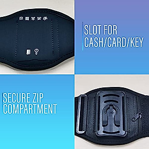 Running Phone Holder - Phone Armband for iPhone - Cell Phone Holder for Exercise & Walking