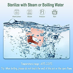 2 Pack Baby Teething Toy for 3+ Months, 2022 New Never Drop Teether Toys, BPA Free Dust-Proof Silicone Hand Pacifier Baby Chew Toys Car Seat Toy for Sucking Needs Soothe Teething Gums for Girls Boys