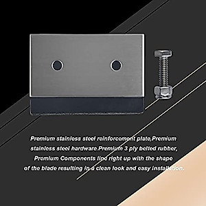 KINTLE 3-Pack 100% Stainless Snowblower Direct Fit Impeller Kit Compatible with Hon-da Snowblower, Fits HS624, HS724, HS828, HS928, HS1132, HS1332 Track Model.