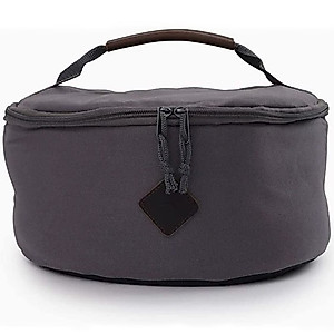 Barebones Padded Utility Storage Bag - 7L - Lantern or Place Setting Storage and Transport Bag - Zipped Top, Plate and Mug Bag, Padded Walls - All-Purpose Camp Gear