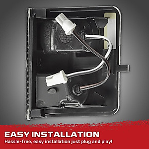 Recon 264140BK LED Mirror Smoked Lens Kit