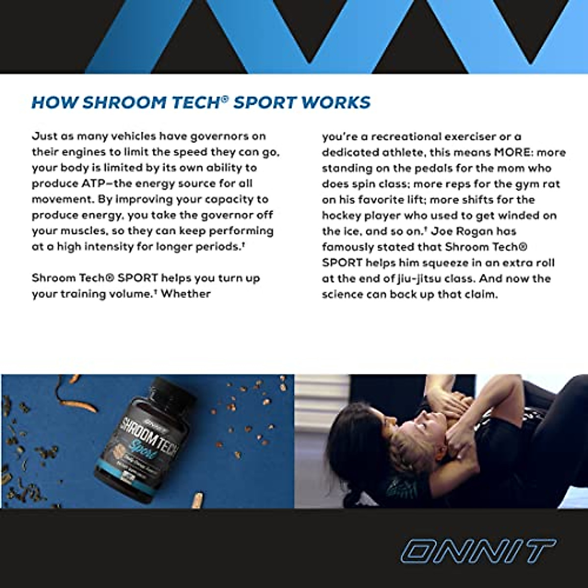 ONNIT Shroom TECH Sport (84ct) | All Natural Pre-Workout Supplement with Ashwagandha, Cordyceps Mushroom, and Rhodiola Rosea
