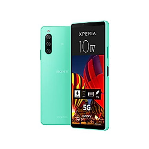 Sony Xperia 10 IV Dual SIM 128GB ROM + 6GB RAM (GSM only | No CDMA) Factory Unlocked 5G Smartphone (Mint) - International Version