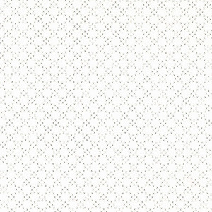 Tiny Diamond, Stone Gray X's, Allover, Off-White Background, Fabric, Ellie, Moda, 18764-28, by The Yard
