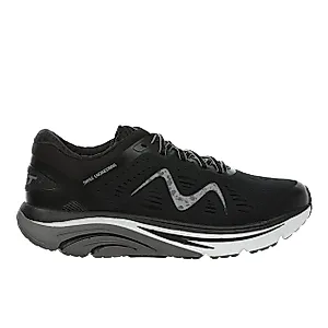 MBT Rocker Bottom Shoes Women’s – Athletic Running Walking Shoe MBT-2000, Black - 7 M US