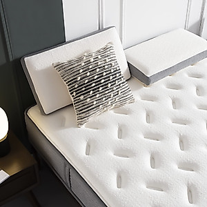 Twin XL Mattress, DIGLANT 10 Inch Hybrid Tight Top Mattress, Memory Foam Pocket Spring Mattress Sleep Supportive & Pressure Relief, Medium Firm Feel Mattress in a Box, CertiPUR-US Certified