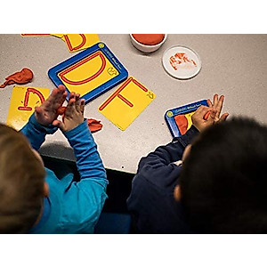 Learning Without Tears Spanish Roll–A–Dough Letters-Get Set for School Series, Pre-K, Hands-On, Sensory, Letter & Number Recognition, Formation-Centers, Whole-Class, and Individual-School or Home Use