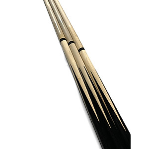 CENMO 2 Piece Short Wooden Stick Pool Billiard Bridge Stick Billiard House Cue Sticks (48" 2 Piece)