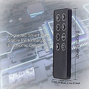 CHUNGHOP Bluetooth Remote Control Compatible with Bose Solo 5 10 15 Series ii TV Sound System 732522-1110 418775 TV Soundbar System, for Bose Solo Series II TV Speaker Remote (with CR2025 Battery)
