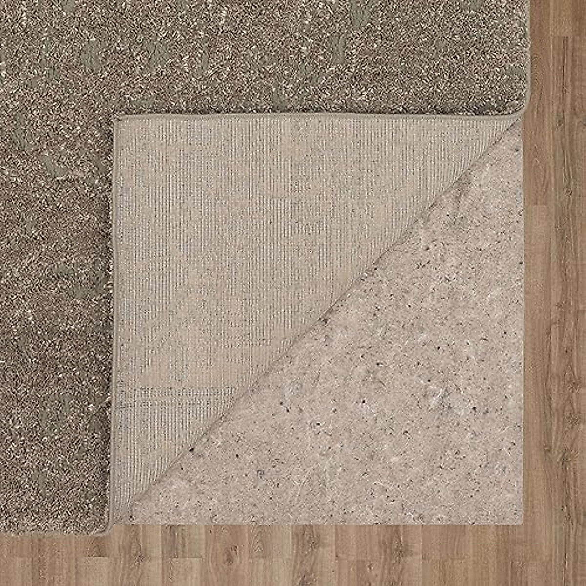 Mohawk Home Francesca Ornamental Medallion Gray 10' x 14' Shag Area Rug Perfect for Living Room, Dining Room, Office