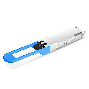 QSFPTEK 100G QSFP28 Transceiver, 100gb Ethernet LC Single-Mode 100GBASE-LR4 Mini gbic Module for Cisco QSFP-100G-LR4-S (LWDM, 10km, with DDM)