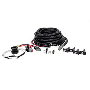 Trac Dynamics Trac Outdoors Trolling Motor Rigging Kit - For All Boats to Power Up to 36v Trolling Motors, Winches, and Any Other 12v, 24v or 36v Device Up to 60 Amps (69440), Black