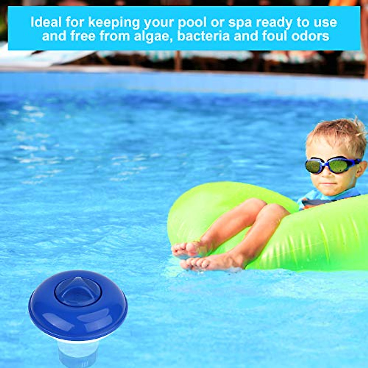 Hot Tub/Spa/Pool Chlorine Floater Chlorinator/Bromine Floater, Chemical Floating Dispenser for Pools, Premium Automatic Tablets Floaters,YLYL