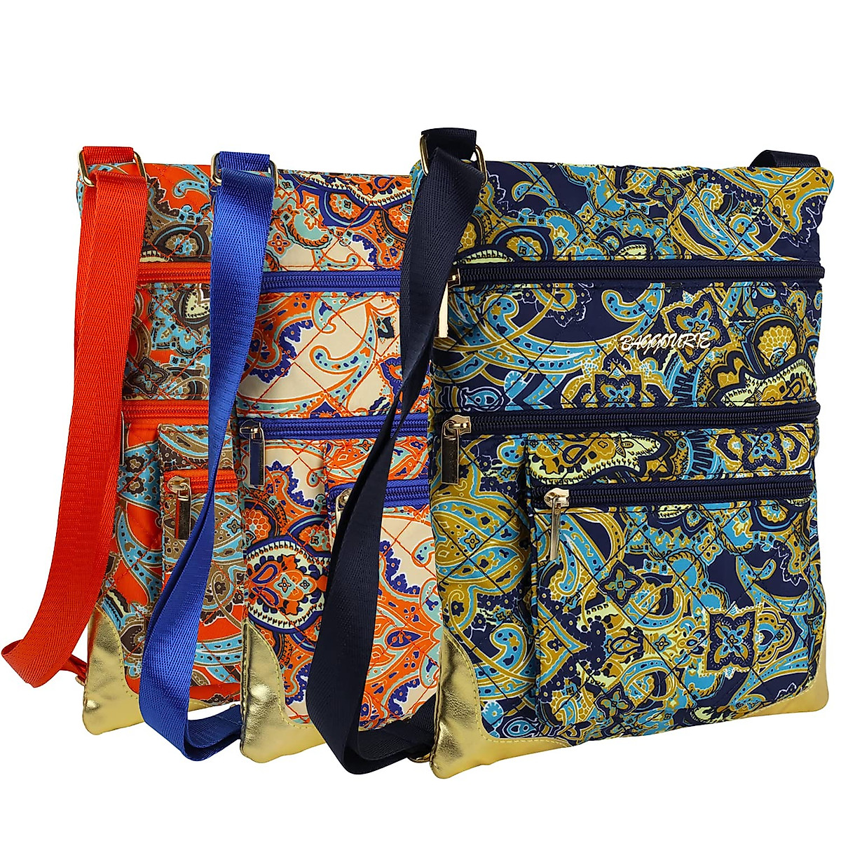 Baggourie Cross Body Bag (Tomato Red)