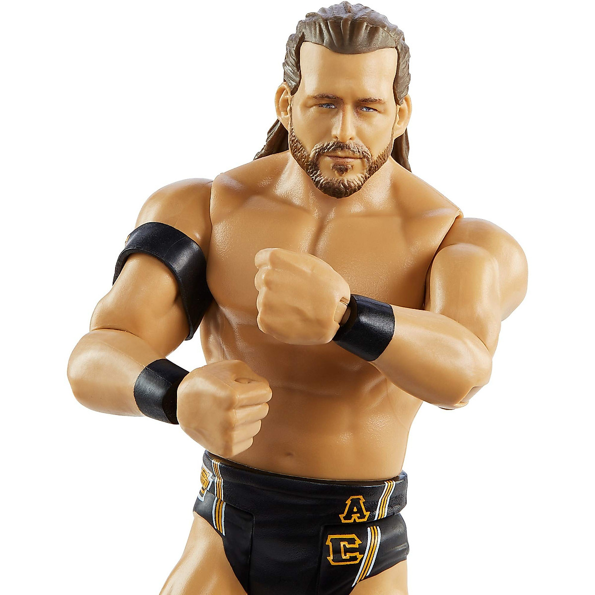 WWE Mattel Adam Cole Action Figure in 6-inch Scale with Articulation & Ring Gear (GTG08)