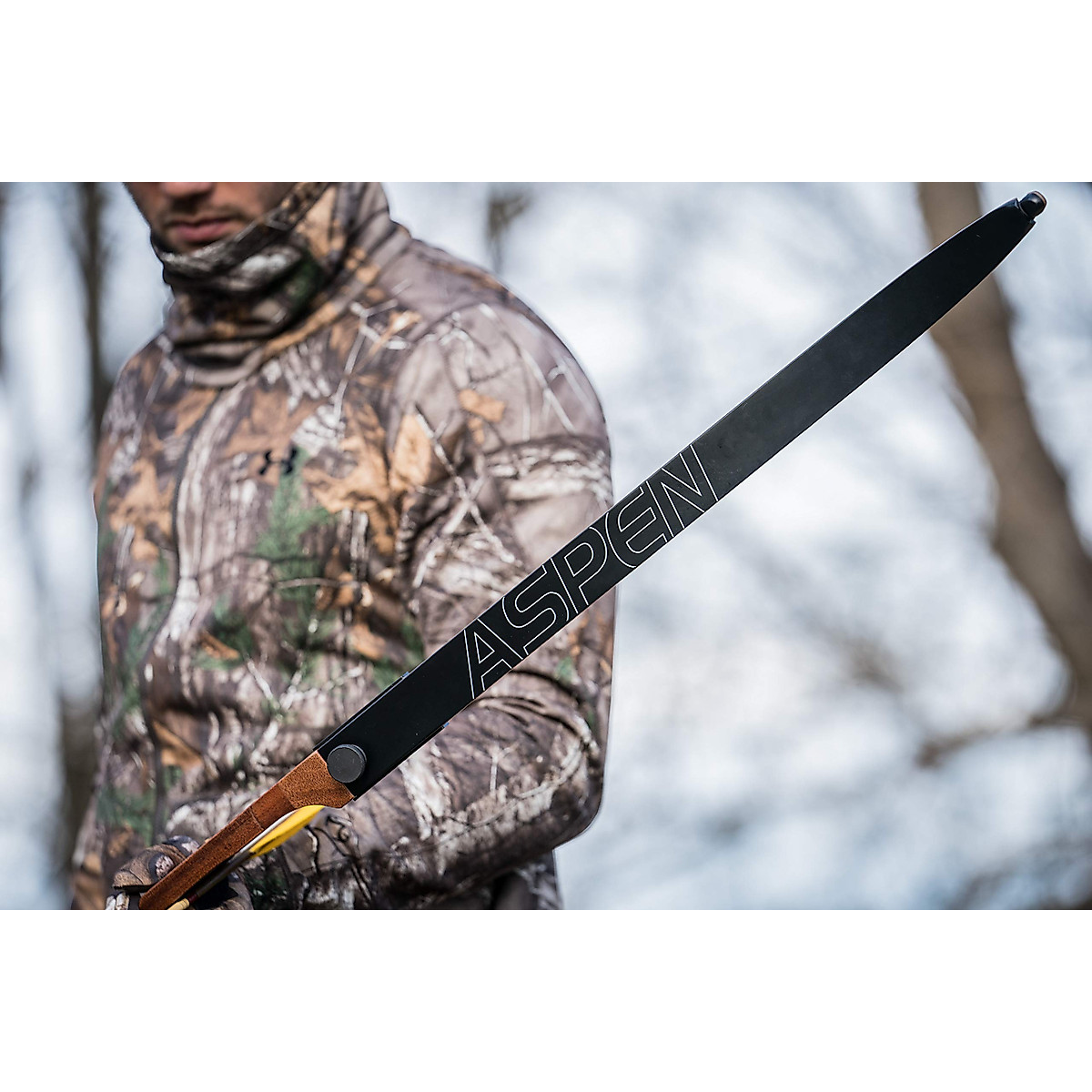 CenterPoint AVRA45KT ASPEN Take Down Bow Kit with Laminate Wood Riser, Black