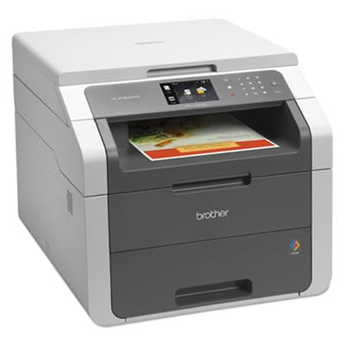 Brother Wireless Digital Color Printer with Convenience Copying and Scanning (HL-3180CDW), Amazon Dash Replenishment Ready