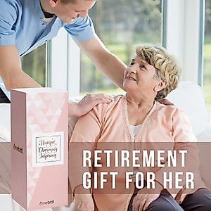 Onebttl Retirement Gifts for Women, Funny Retirement Tumbler 20oz, Retired Gifts for Coworkers, Grandma, Friends - Rose Gold (The Queen Has Retired)