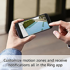 Ring Floodlight Cam Wired Plus with motion-activated 1080p HD video, White (2021 release) (Pack of 2)