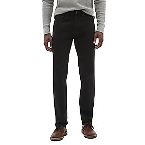 GAP Mens Gapflex Stretch Technology Slim Fit Denim Jeans, True Black, 36W X 32L US