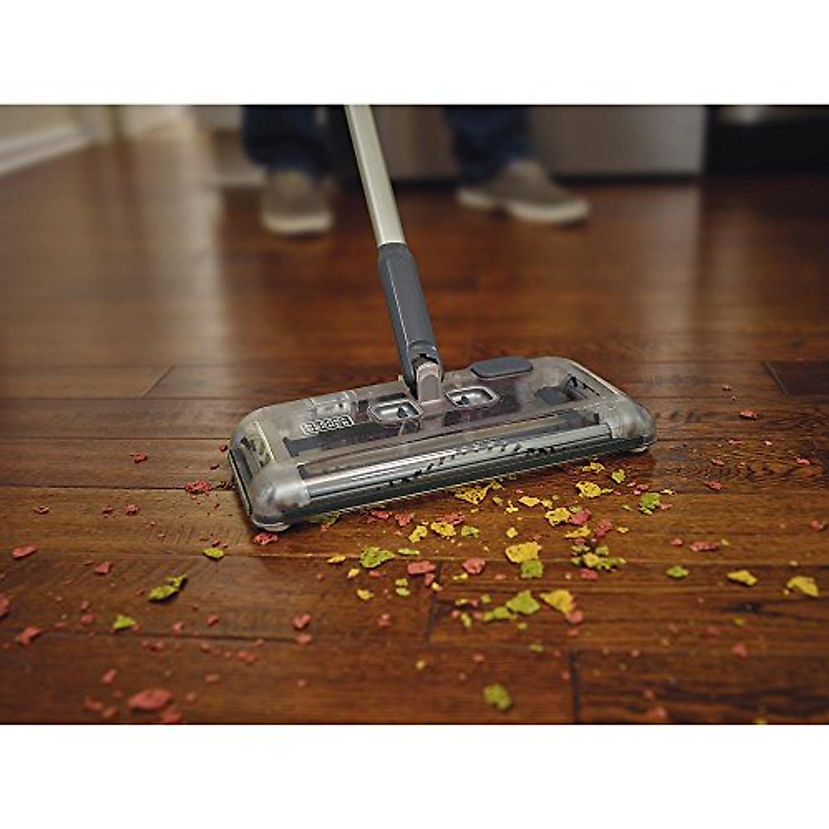 BLACK+DECKER Floor Sweeper, Gray (HFS215J01)