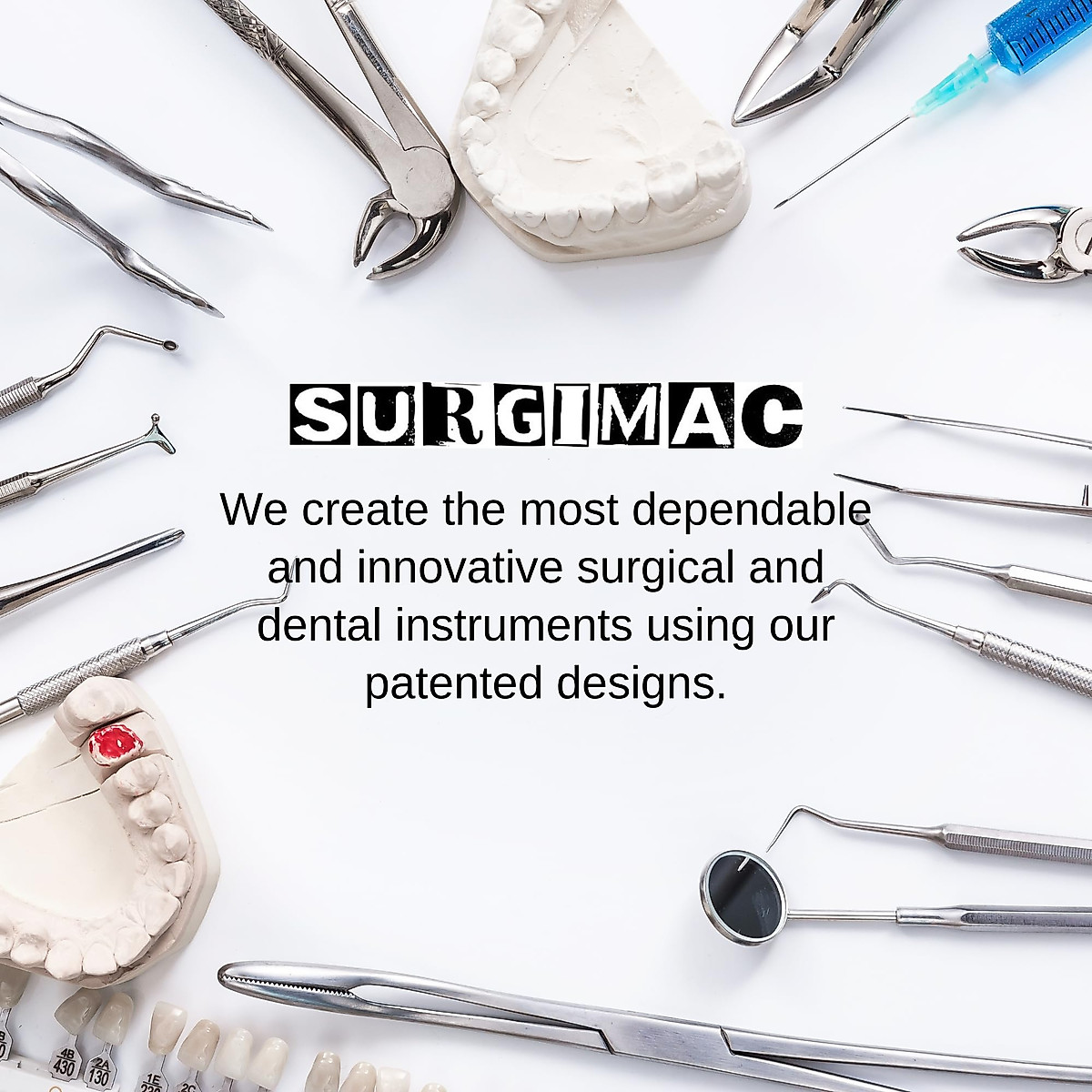 SurgiMac Vial Spike Clave Latex Free Secure Vial Penetration Device Needleless Ergonomic Grip Vial Adapter for Glass Vials Multi Dose Spike for Accessing Glass Vials Medical Supplies – Case of 50