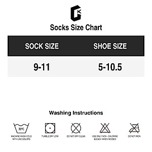 GKX Women's Cozy Merino Wool Hiking Cushion Crew Socks 4 Pairs