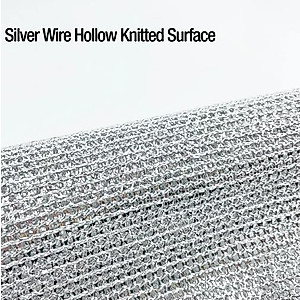 2023 New Multifunctional Non-Scratch Wire Dishcloth, Multipurpose Wire Dishwashing Rags for Wet and Dry, Scrubs & Cleans for Dishes, Sinks, Counters, Stove Tops, Easy Rinsing, Machine Washable. (10)