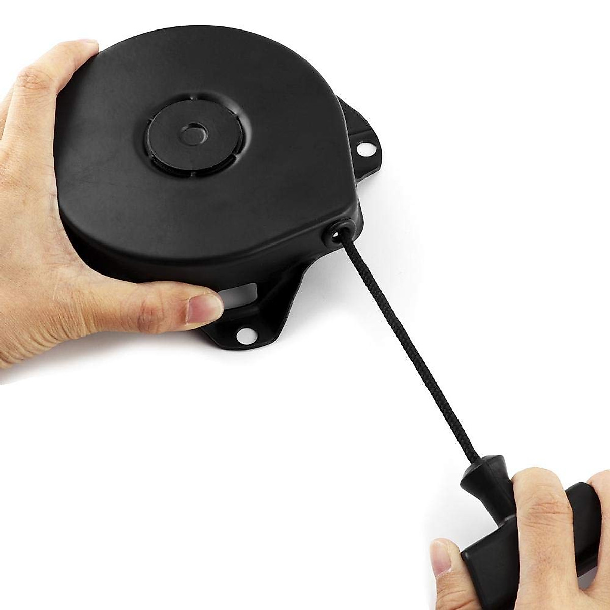 Gorgeri Tecumseh Recoil, Pull Start for Tecumseh 5Hp 590602 Recoil Lawn Mower Recoil Pull Start Starter Assembly Fits for Tecumseh H50 H60 H70 HH70 H35 HS40 HS50 590473 590602 590420 590420A (Black)