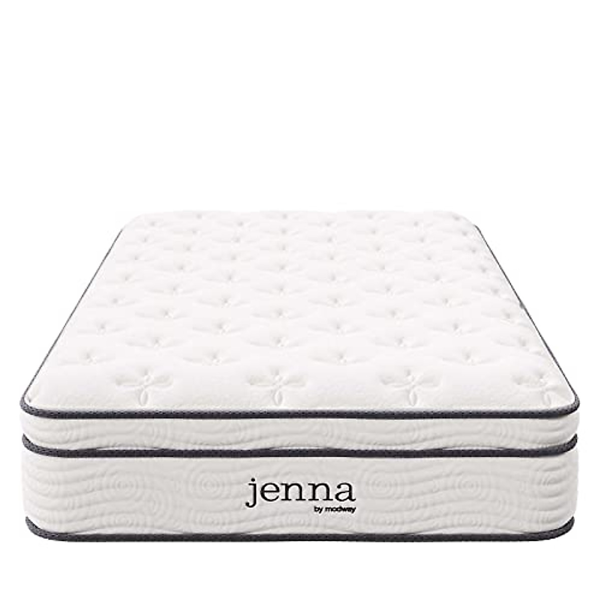 Modway Jenna 10” Innerspring and Memory Foam Twin Mattress With Individually Encased Coils
