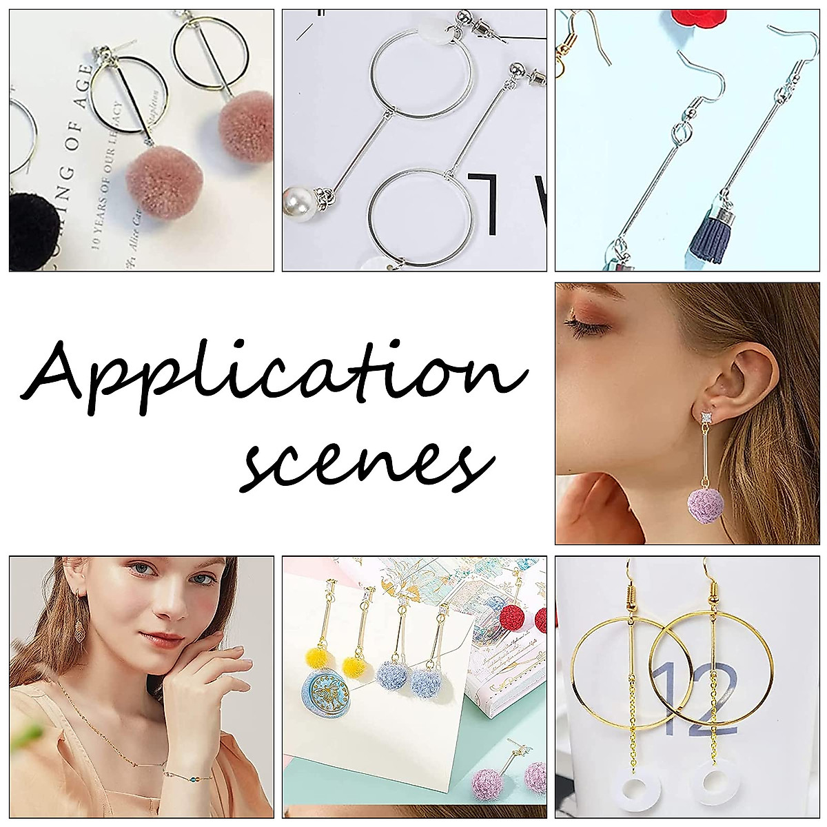 PandaHall 80pcs 14K Gold Plated Earring Links Bars Connectors, Brass 2-Hole Earring Strip Stick Golden Bar Jewelry Connector for DIY Earring Bracelet Jewelry Making Arts Crafts, 15/20/25/30mm