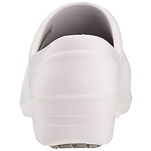 Easy Works Women's Kris Health Care Professional Shoe, White, 8