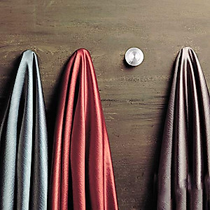 KINJOEK 12 PCS 4 Inch Bath Towel Hook, Heavy Duty Wall Mount Robe Hooks, Brushed Stainless Steel Coat Hook, Coat Hangers Holder for Bathroom, Bedroom, Kitchen