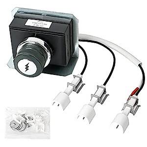 ATKKE Igniter Kit 7628 for Weber Genesis 310/320 Grill (Model Years 2011-2016) Grill with Front Mounted Control Panel, for Weber Genesis 310 320 Series Grills Replacement