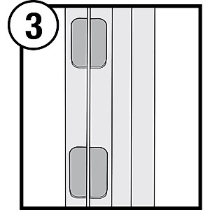 Milescraft 1222 Hinge Mate 150 – Door Hinge Installation Kit/Mortiser Template, Door Hinge Jig, Door Router Template fits 3” and 3.5” Hinges, Fits Most Doors