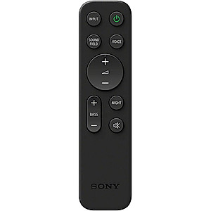 Sony HT-S400 2.1ch Soundbar with Powerful Wireless subwoofer, S-Force PRO Front Surround Sound, and Dolby Digital (Renewed)