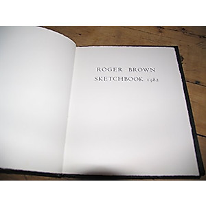 Roger Brown Sketchbook 1982 Signed