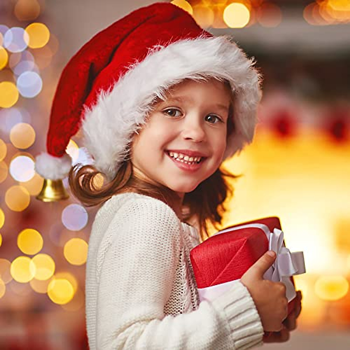 Lusofie Shaggy Plush Faux Fur Fabric Precut Strips 2x60inch White Fur Fluffy Fuzzy Craft Fur for Gnomes Beard Santa Claus Hair Dwarf Cosplay Costume DIY Craft Decoration